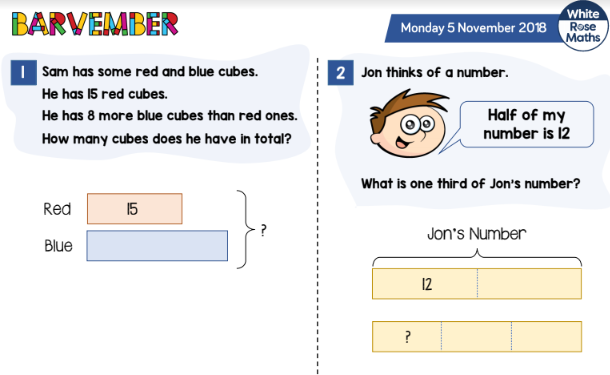 BARVEMBER 2018 – Day 1 | ACE Maths