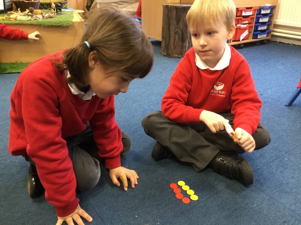 Year 1 practical learning | ACE Maths