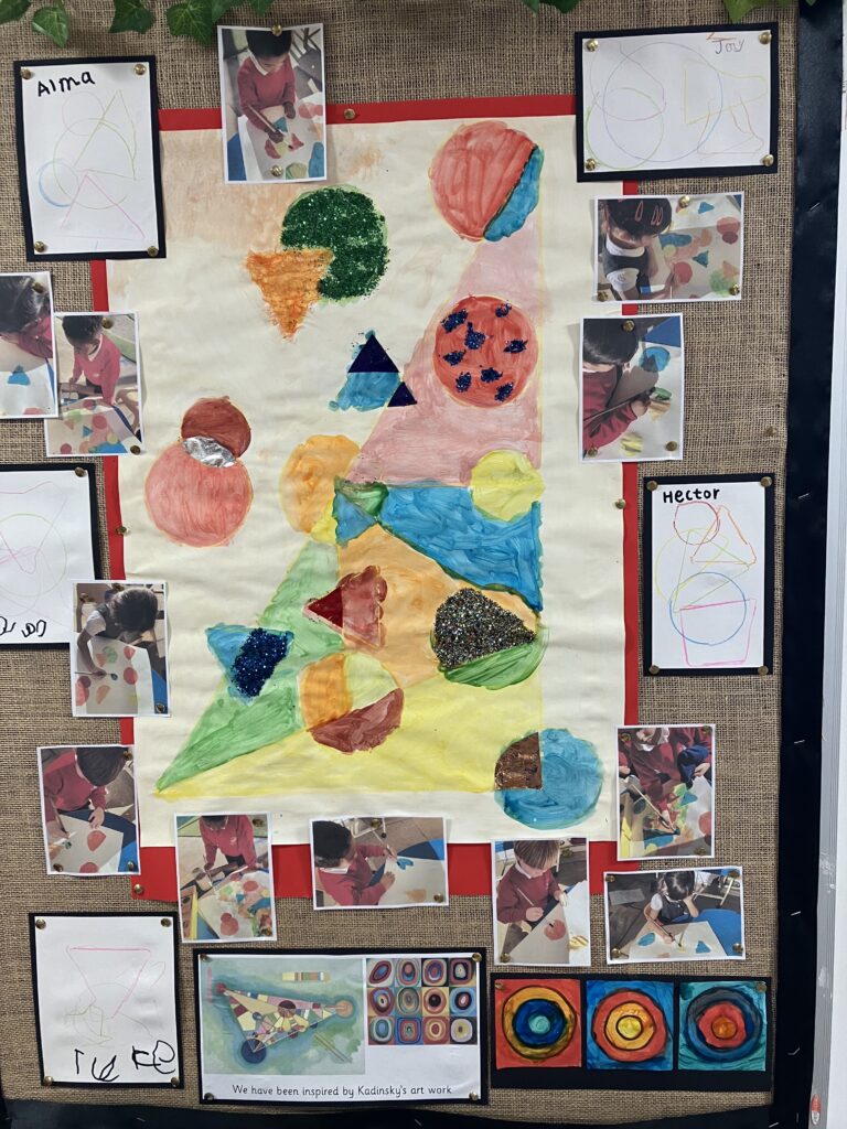 Exploring triangles and circles in Reception through Kandinsky | ACE Maths Exploring triangles and circles in Reception through Kandinsky | ACE Maths